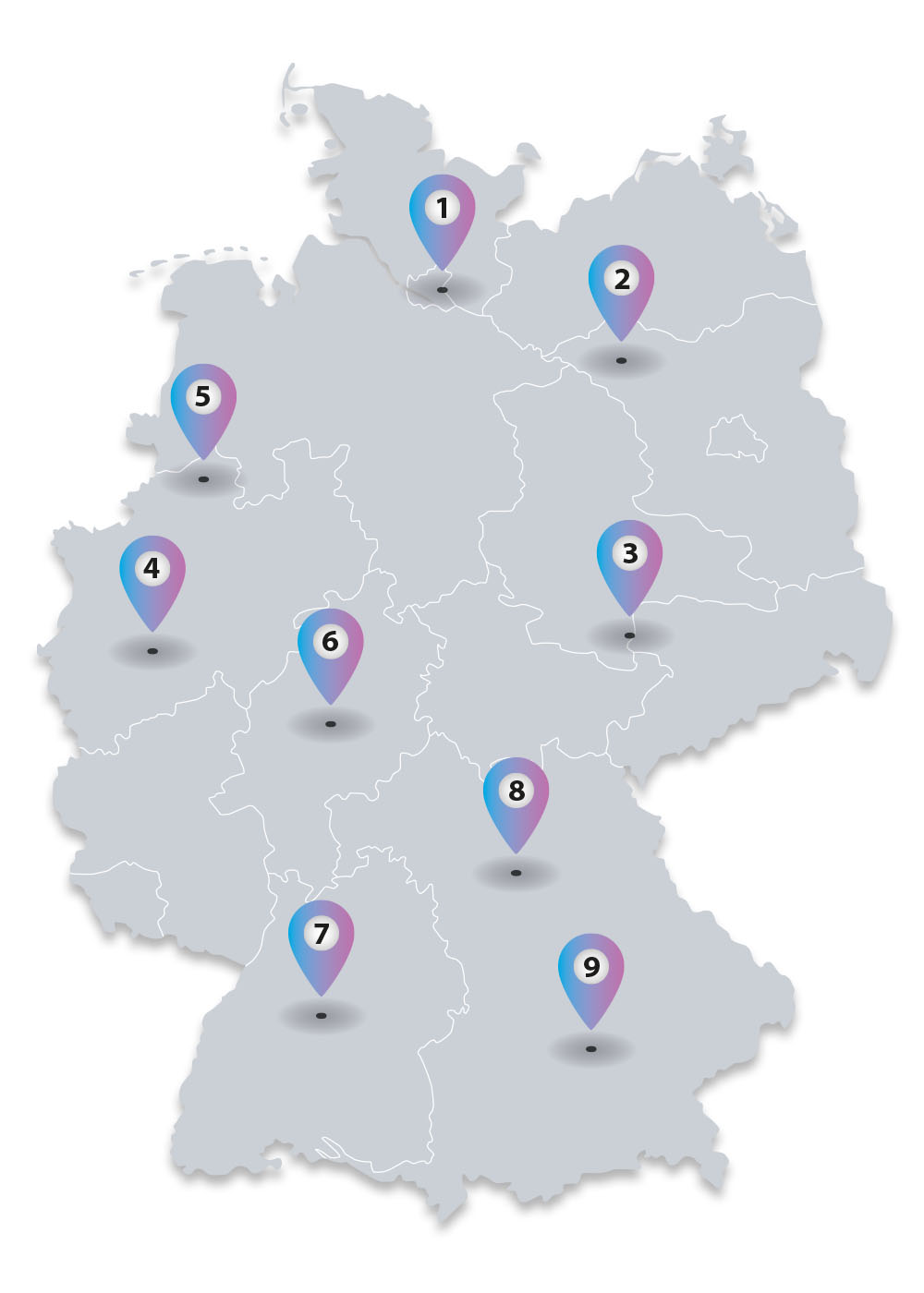 Standorte / Lager - CSI Cardinahl